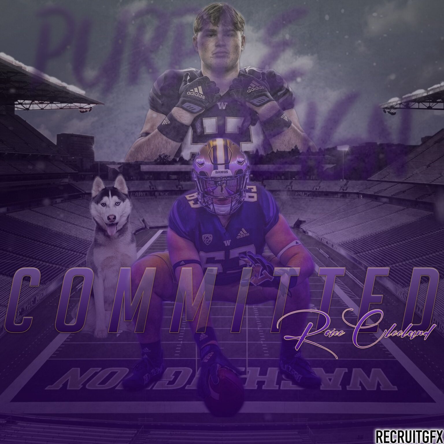 WOOF: Washington Lands Legacy Commitment from Offensive Lineman ...