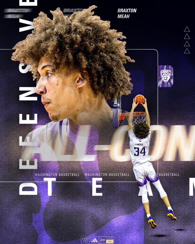 BREAKING: Washington Big Man Braxton Meah Announces His Return to Husky ...